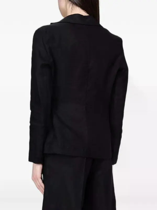 COLMAR Wrap-tie Linen Blazer