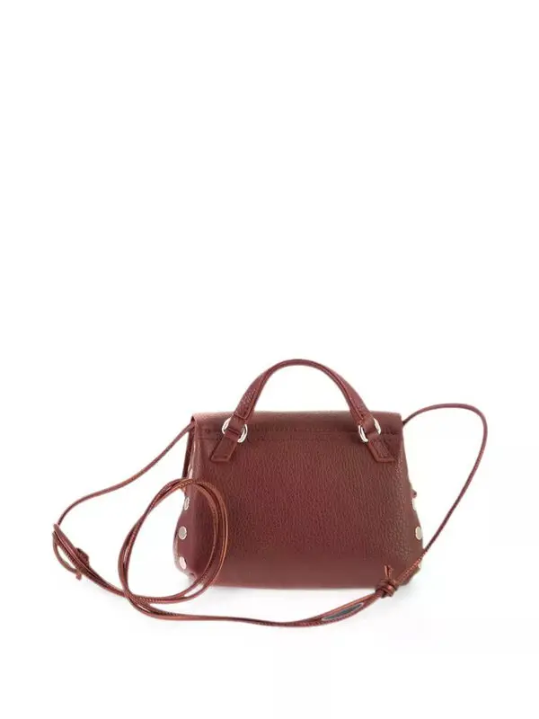 ZANELLATO Postina Super Baby Hamme-leather Tote Bag - Red