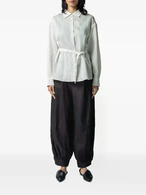 MULLER OF YOSHIOKUBO Striped Shirt