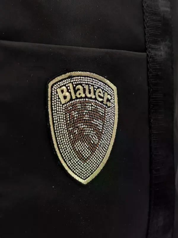 BLAUER. Logo Patch Tote Bag