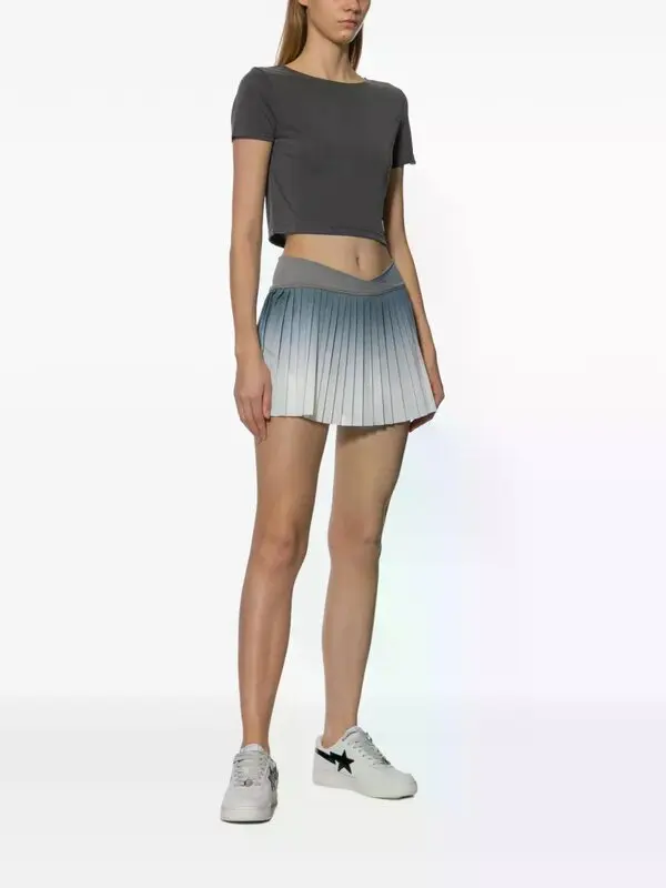 AAPE BY *A BATHING APE Pleated Ombre Skirt