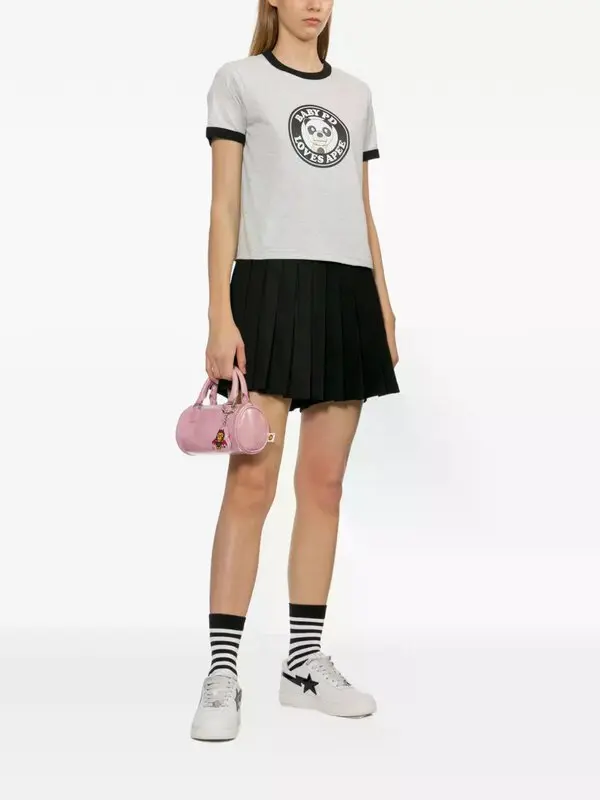 AAPE BY *A BATHING APE Contrast Trim Graphic T-shirt