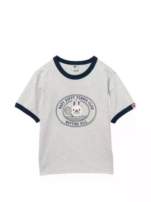 AAPE BY *A BATHING APE Apee™ A Bathing Ape® Graphic Print T-shirt - Grey
