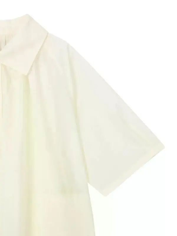 STUDIO TOMBOY Cream Panelled Collared Midi Dress