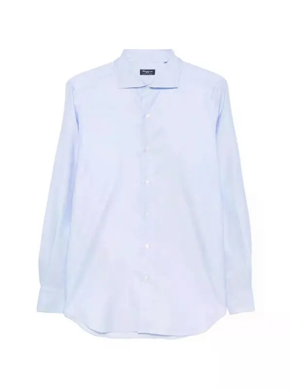 FINAMORE 1925 Spread-collar Button-up Shirt