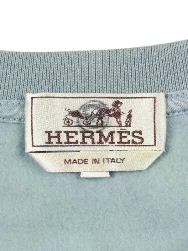 Hermès Run H Long-sleeve Sweatshirt