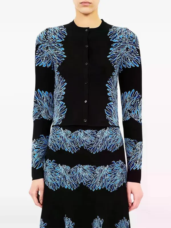 Ulla Johnson Carina Jacquard-knit Cardigan