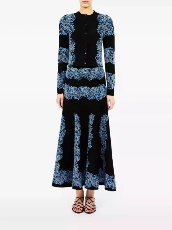 Ulla Johnson Carina Jacquard-knit Cardigan