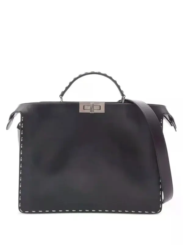 Fendi Peekaboo Iseeu Briefcase - Black