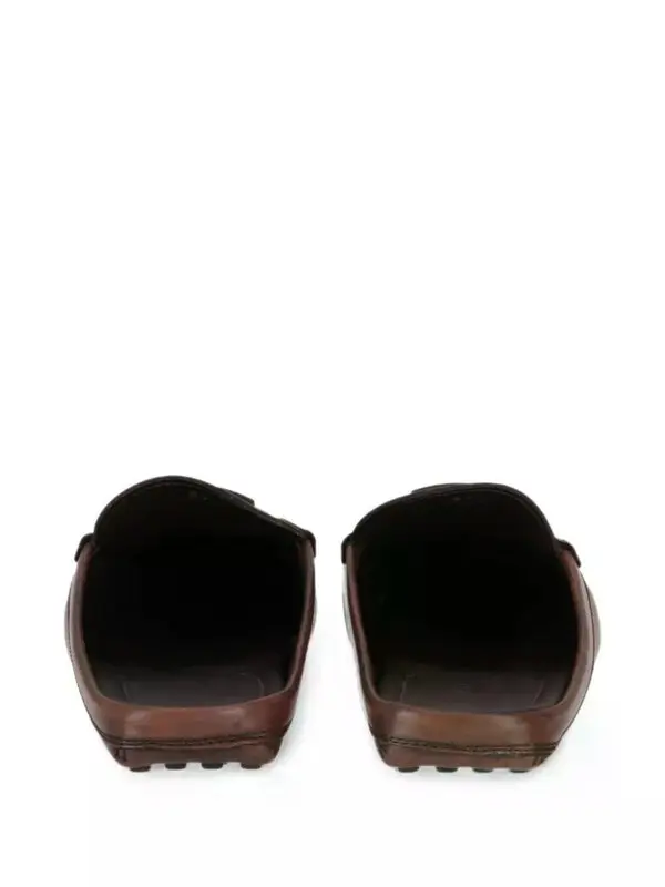 TOD'S T Timeless Leather Loafers