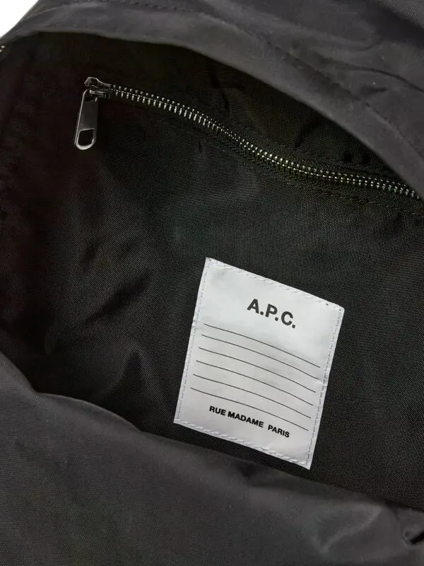 A.p.c. Logo-print Zip-around Backpack