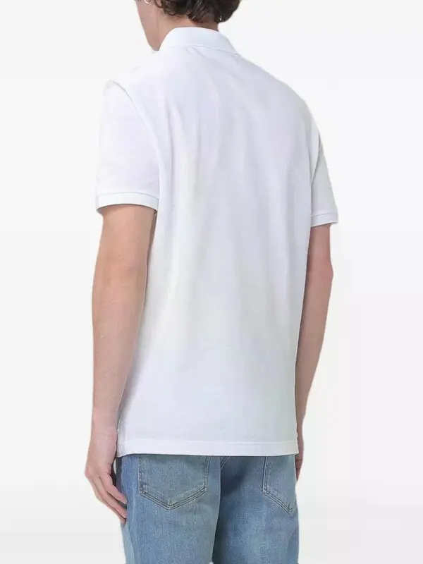 Lacoste Logo-embroidered Polo Shirt - White