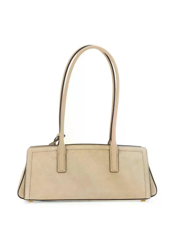 Michael Kors Logo-plaque Suede Tote Bag