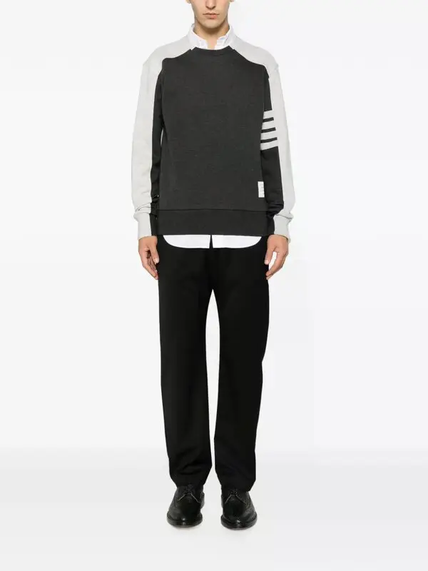 Thom Browne Long-sleeves Sweatshirt - Grey
