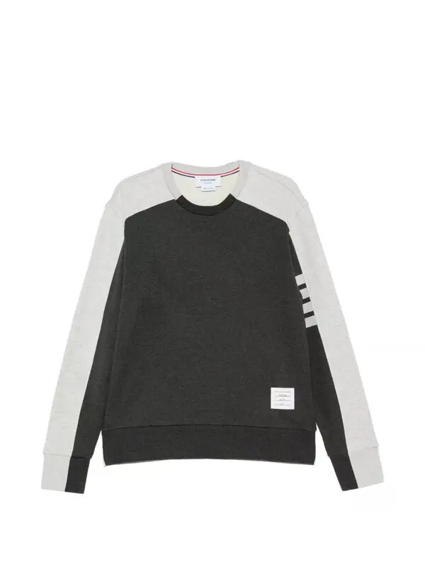 Thom Browne Long Sleeve Sweatshirt - Grey