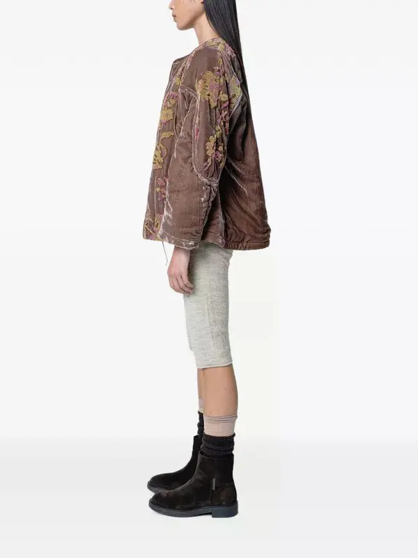 MULLER OF YOSHIOKUBO Embroidered Side-tie Jacket
