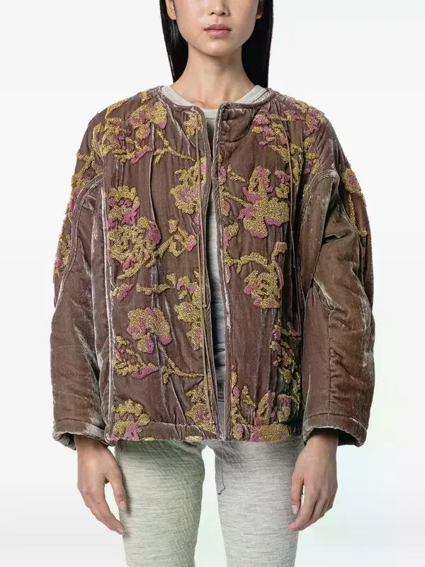 MULLER OF YOSHIOKUBO Embroidered Side-tie Jacket
