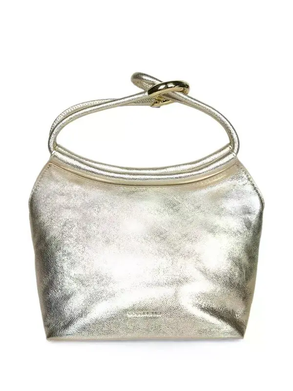 COCCINELLE Finn Metallic-effect Knot Tote Bag