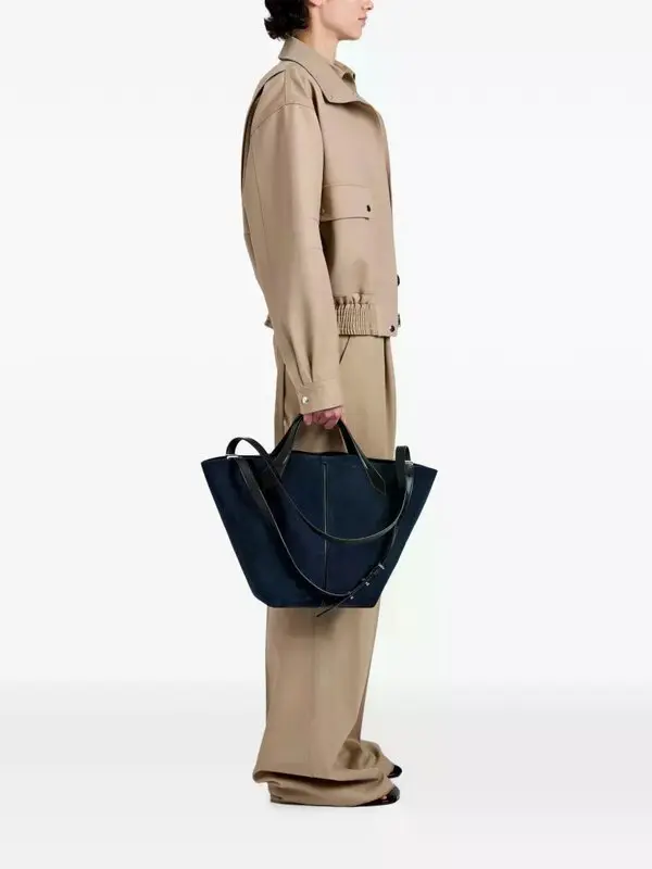 Proenza Schouler Chelsea Tote In Soft Suede - Blue