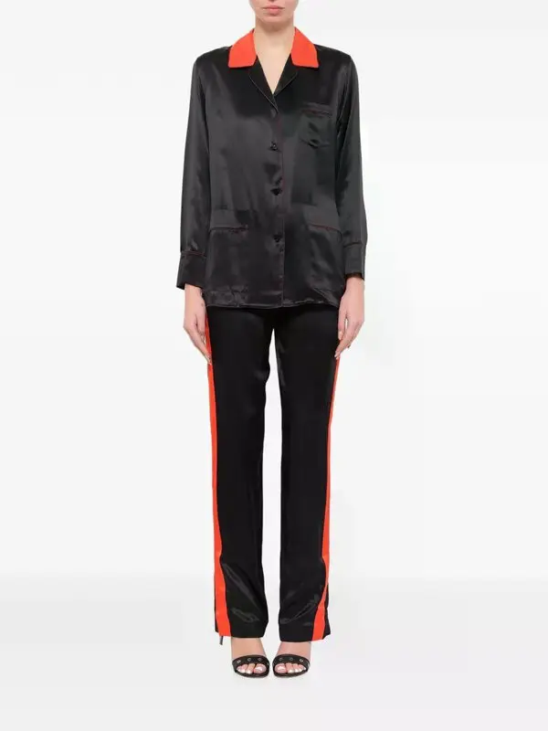 Givenchy Piped Long-sleeve Shirt