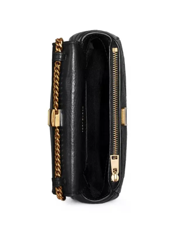 Tory Burch Mini Charlie Quilted Top-handle Cross Body Bag