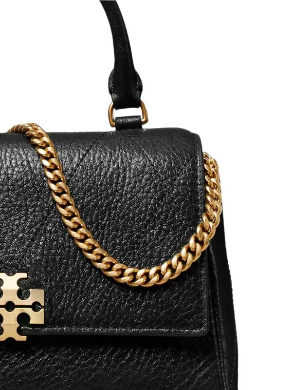 Tory Burch Mini Charlie Quilted Top-handle Cross Body Bag