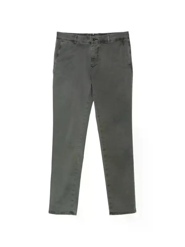 Incotex Slim-fit Chino Trousers - Grey