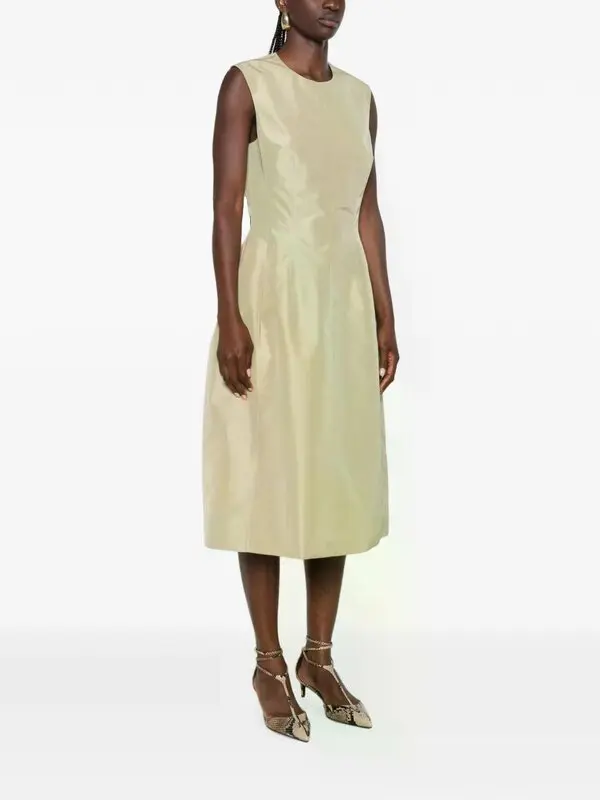 JIL SANDER Sleeveless Panelled Midi Dress