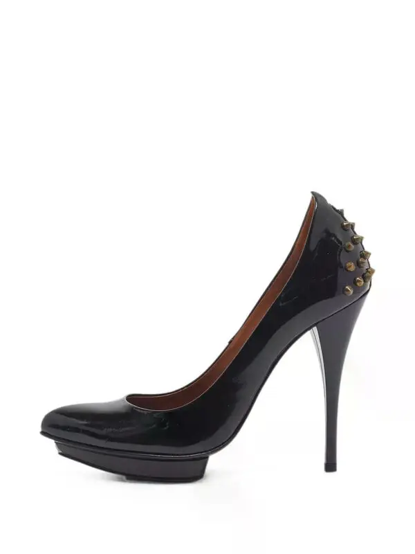 Alexander McQueen Studded Pointed-toe Pumps
