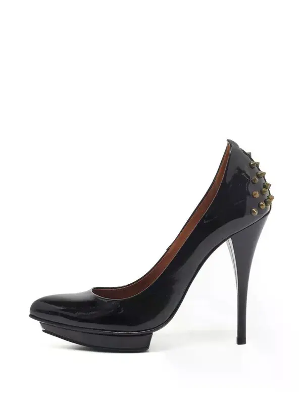 Alexander McQueen Studded Pointed-toe Pumps