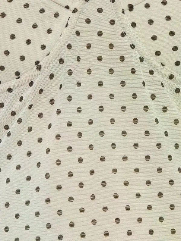 Zimmermann Strapless Sweetheart Neckline Polka Dot Midi Dress