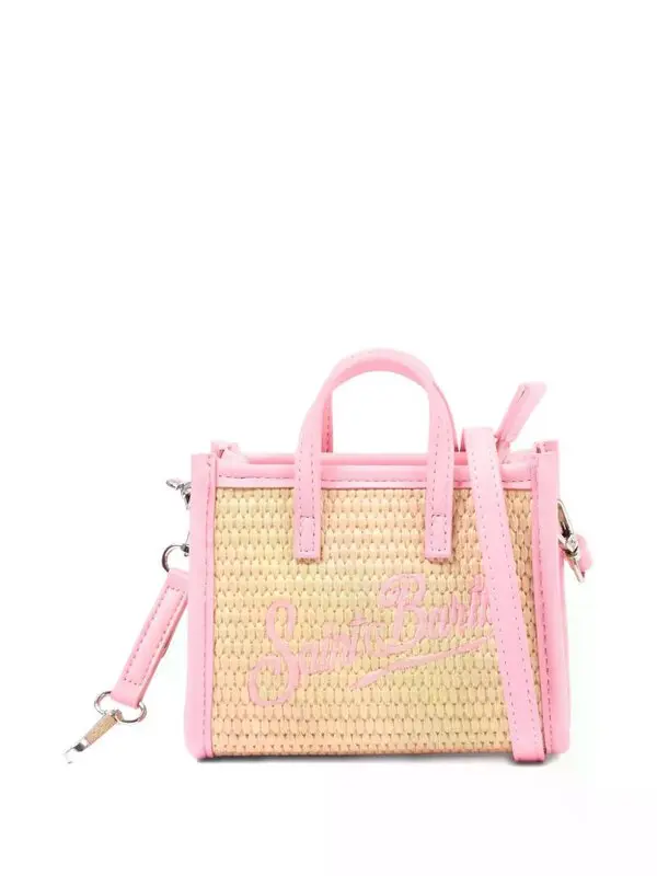 MC2 SAINT BARTH Embroidered Top Handle Bag