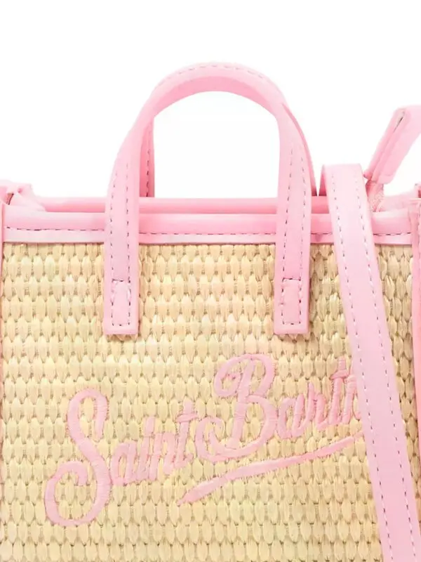 MC2 SAINT BARTH Embroidered Top Handle Bag