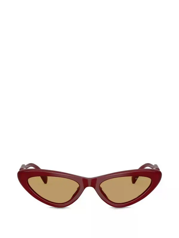 Miu Miu Cat-eye Sunglasses - Red