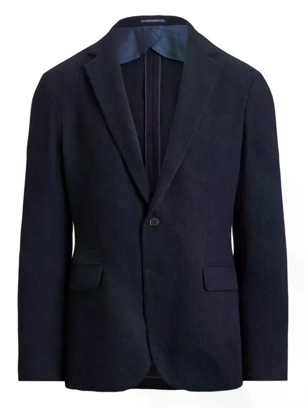 Ralph Lauren Purple Label Single-breasted Cashmere Blazer - Blue
