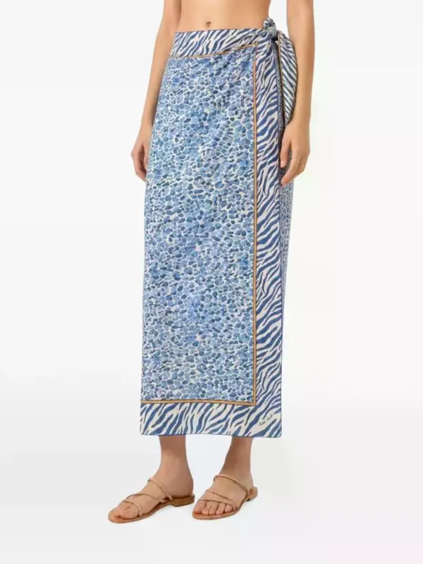 MC2 SAINT BARTH Tahiti Graphic-print Sarong