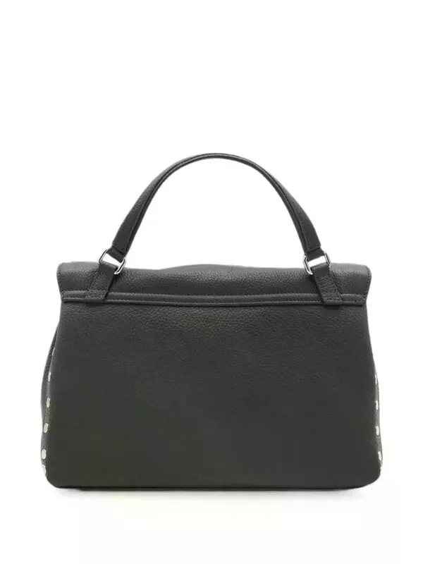 ZANELLATO Postina Studded Leather Tote Bag