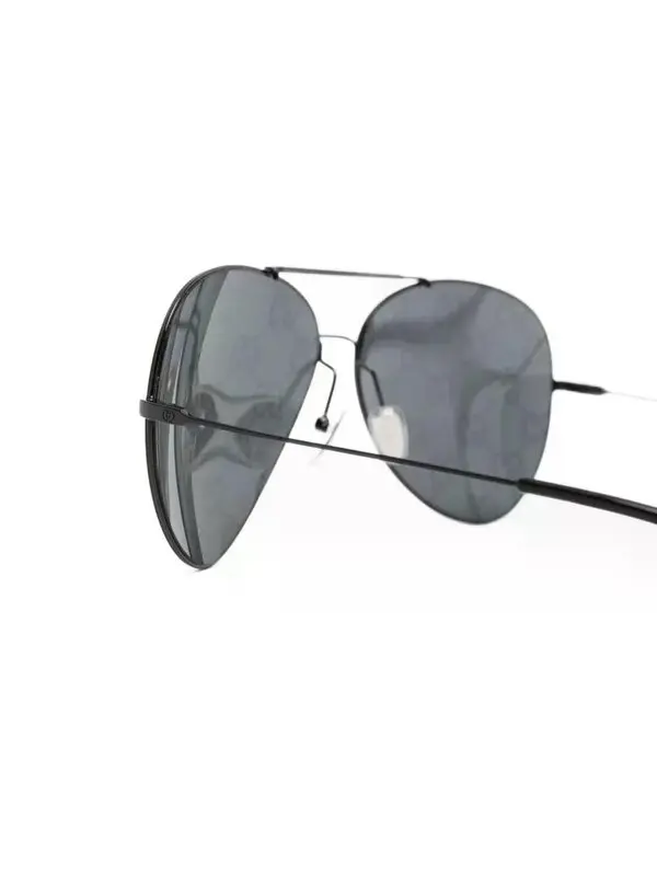 Gucci Monogram-print Pilot-frame Sunglasses
