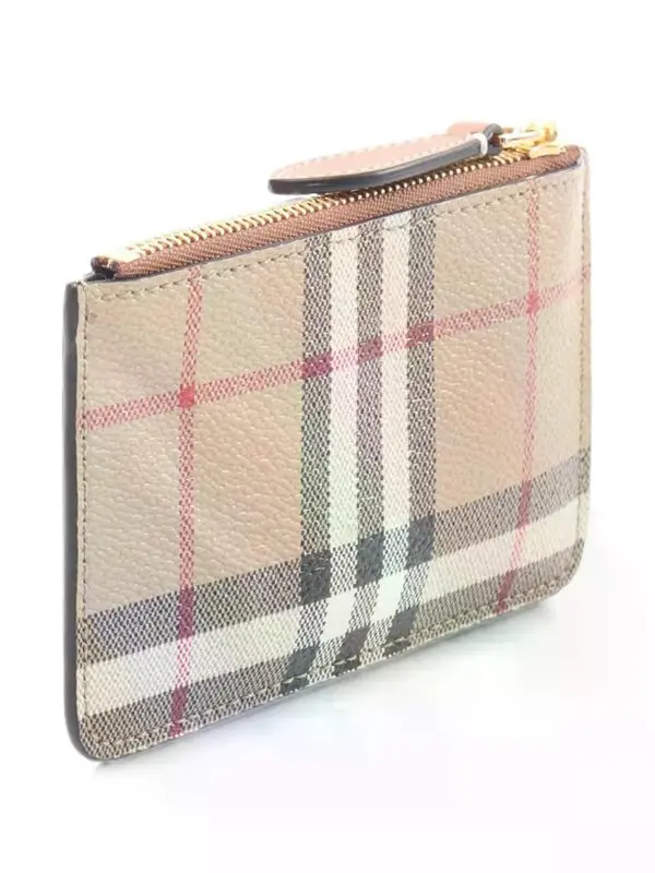Burberry Kelbrook Check-pattern Keyring Card Case