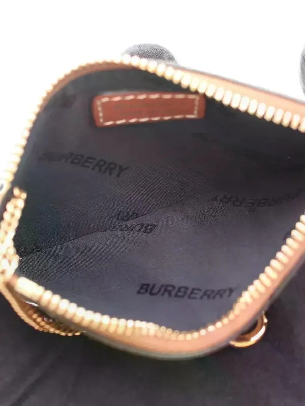 Burberry Kelbrook Check-pattern Keyring Card Case