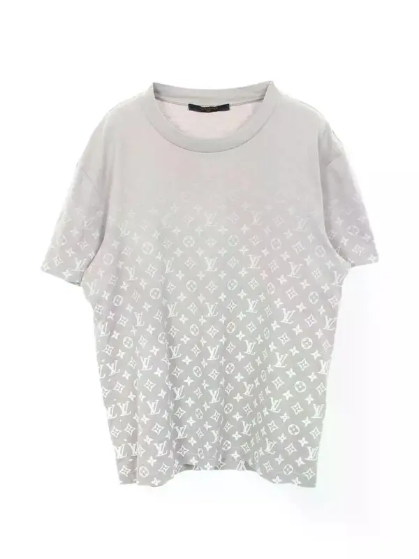LOUIS VUITTON 2000s Monogram Gradient T-shirt