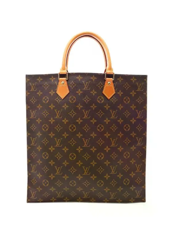 LOUIS VUITTON Monogram Sac Plat Tote Bag
