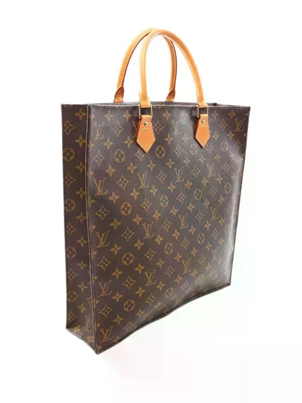 LOUIS VUITTON Monogram Sac Plat Tote Bag