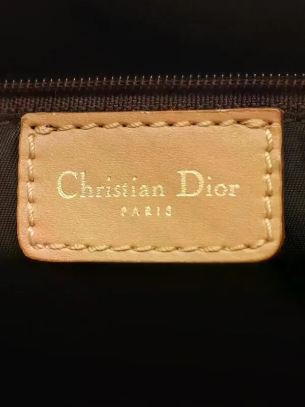 Dior Trotter Canvas Tote Bag - Brown
