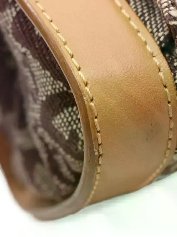 Dior Trotter Canvas Tote Bag - Brown
