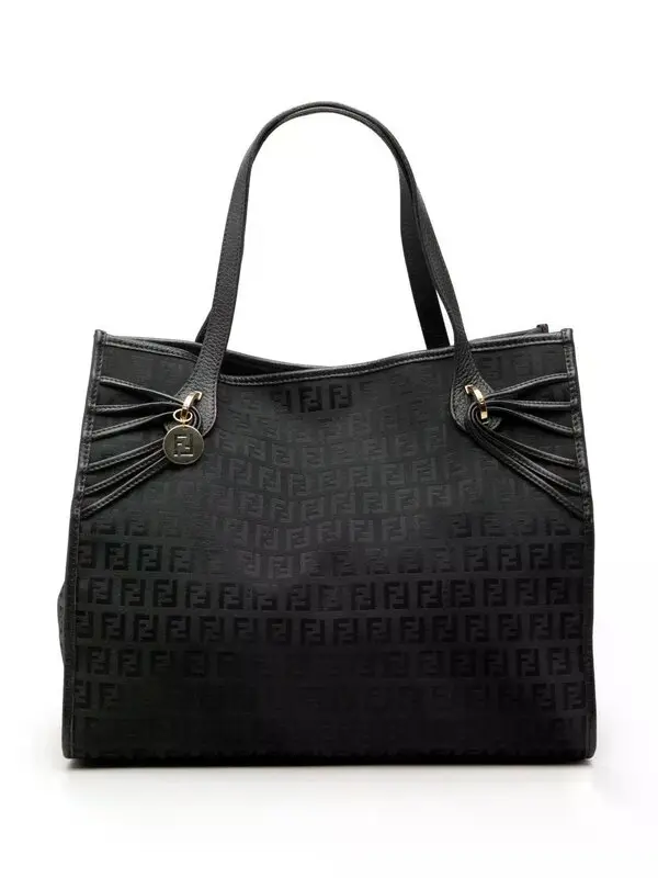 Fendi 2000-2010 Zucchino Canvas Tote Bag