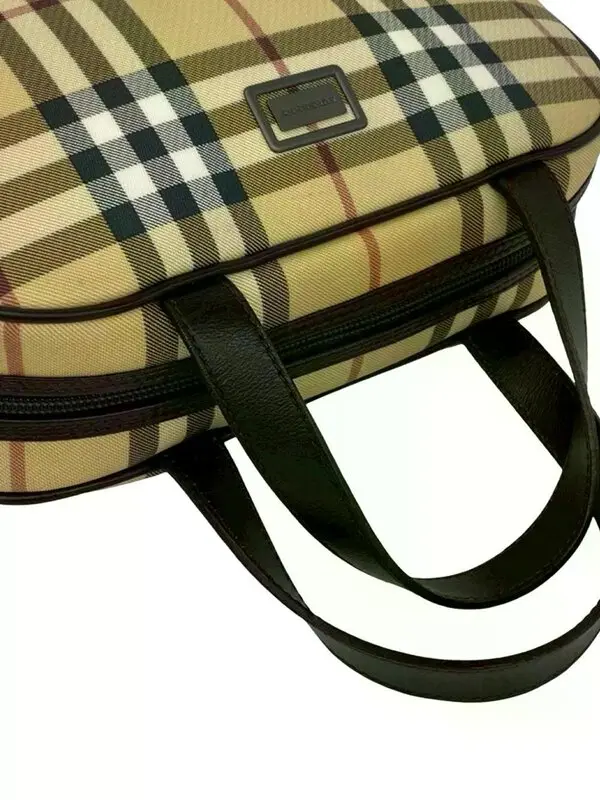 Burberry House Check Canvas Handbag