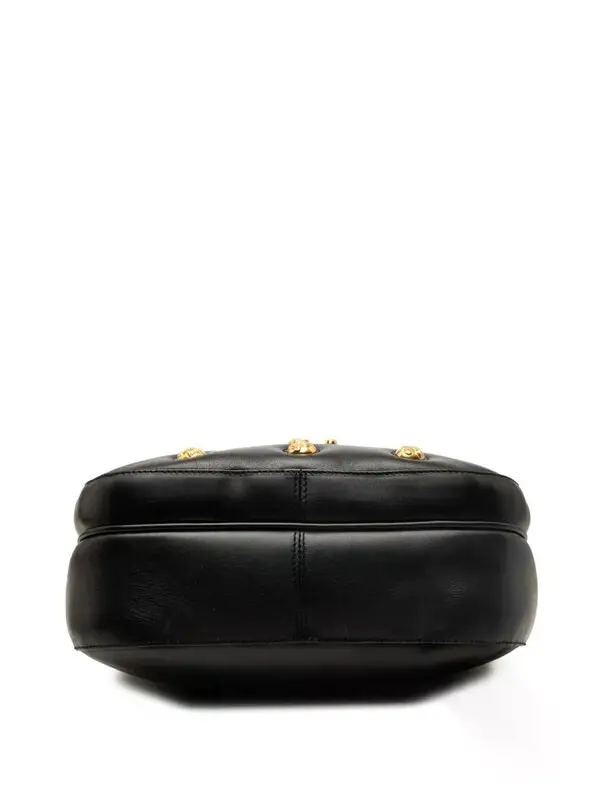 FERRAGAMO 2010-2026 Studded Leather Crossbody Shoulder Bag