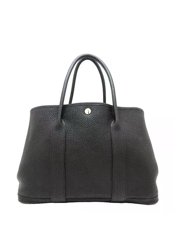 Hermès 2010 Negonda Garden Party 36 Tote Bag - Black