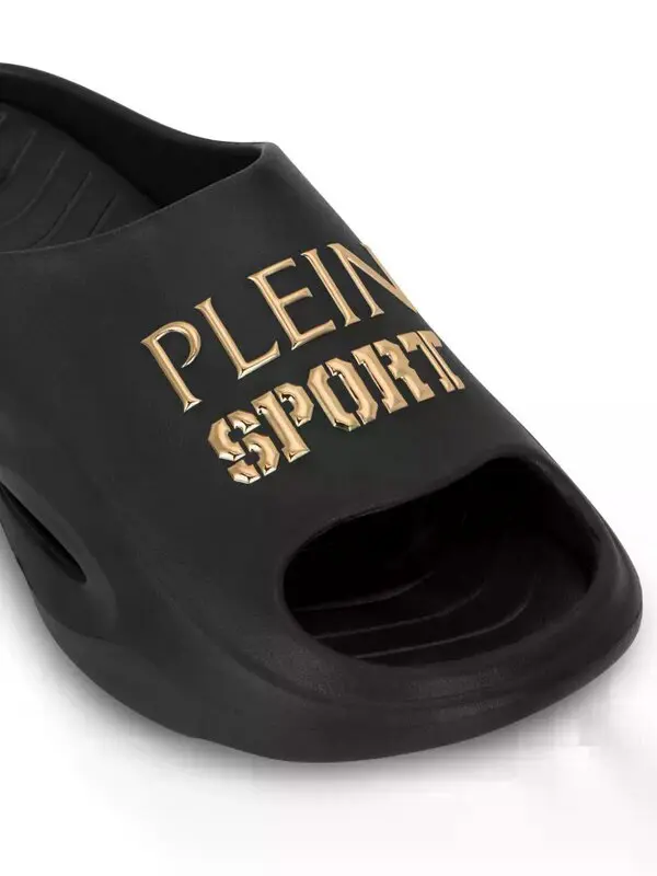 PLEIN SPORT Logo-print Slides